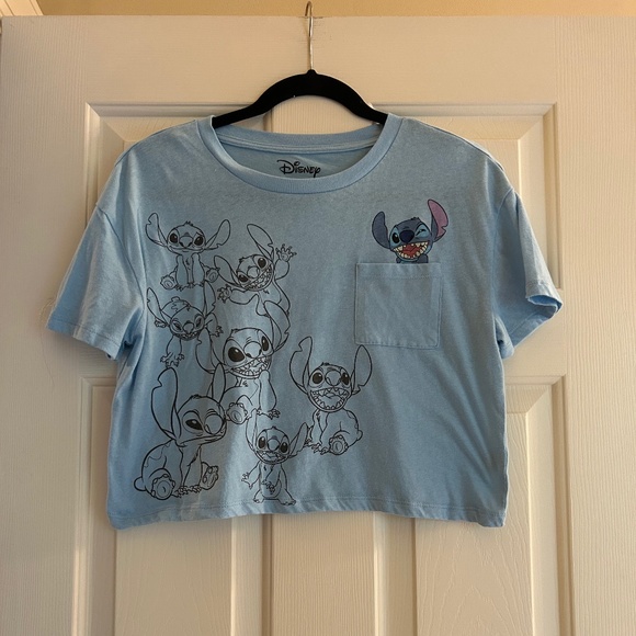 Disney | Tops | Lilo Stitch Crop Top | Poshmark